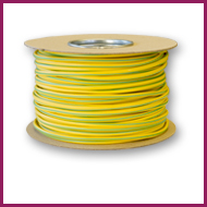 PVC Sleeving - Green/Yellow Sleeving Hanks