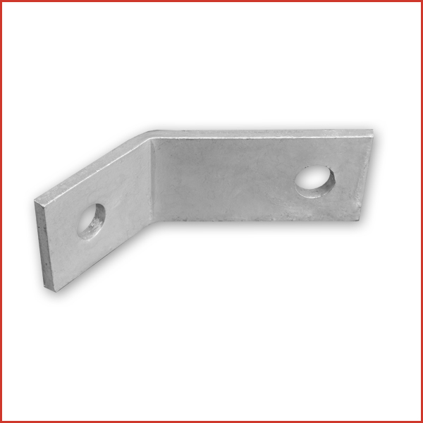 4 Hole 45º Obtuse Angle Bracket 102mm x 86mm