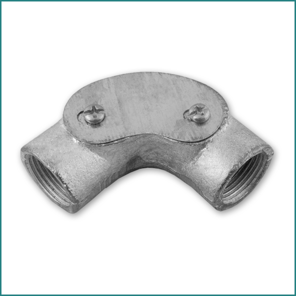 Galvanised Conduit - Inpection Elbow