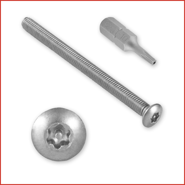 M3.5 Socket Screws, Security Head